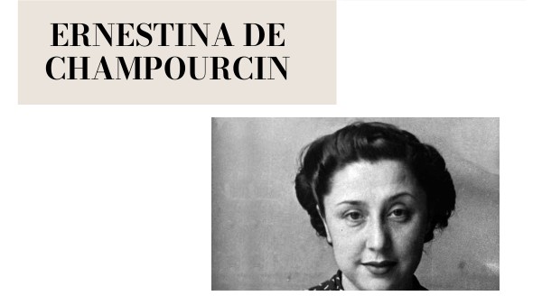Ernestina de Champourcin | Genially
