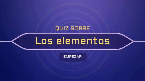Elementos Quiz | Genially