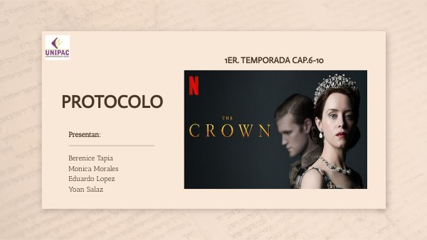 PROTOCOLO_THE CROWN | Genially