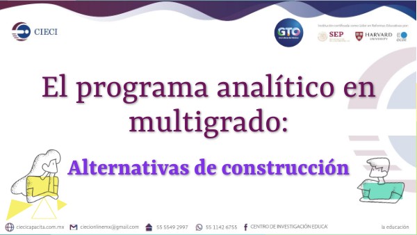 PRESENTACION COMPLETA CIECI GTO El programa analítico en multigrado