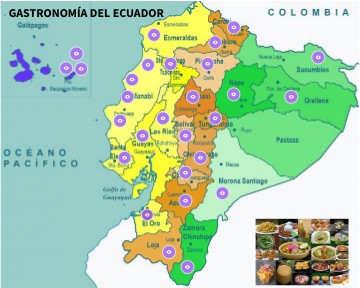 MAPA INTERACTIVO GASTRONÓMICO DEL ECUADOR | Genially
