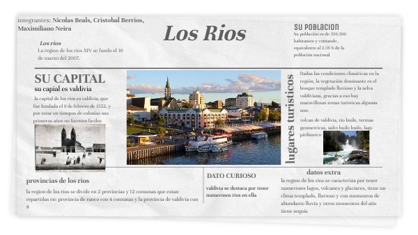 infografía region de los ríos | Genially