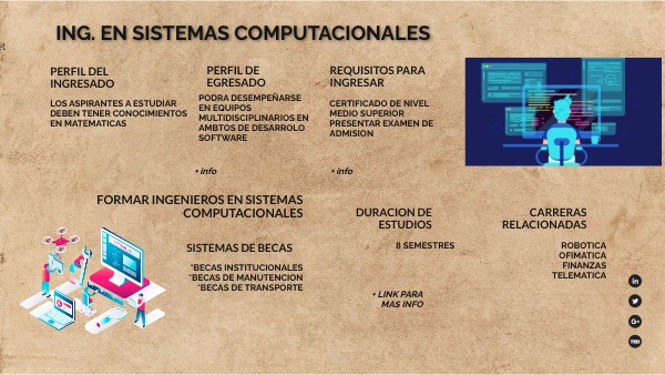 ING. EN SISTEMAS COMPUTACIONALES