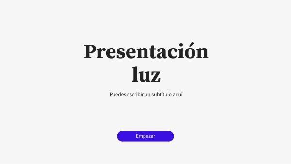 PRESENTACIÓN LUZ