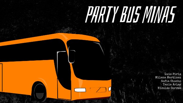 Party bus minas | Genially