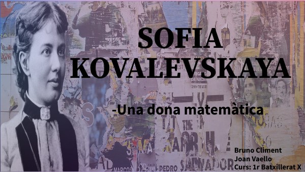 Sofia Kovalevskaya | Genially