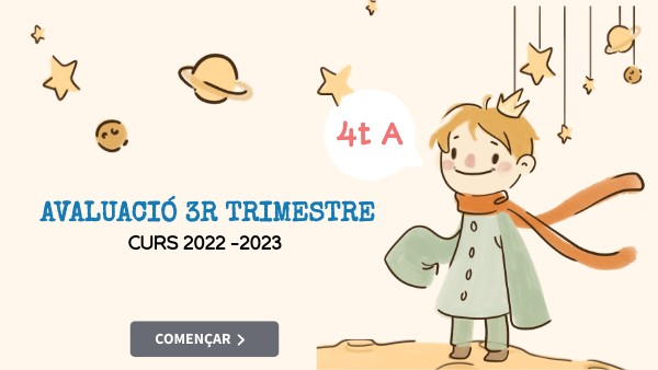 PRESENTACIÓ 3R TRIMESTRE CURS 2022-23 | Genially