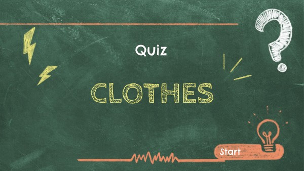 QUIZ Clothes | Genially