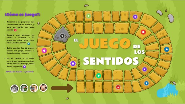 EL JUEGO DE LOS SENTIDOS | Genially