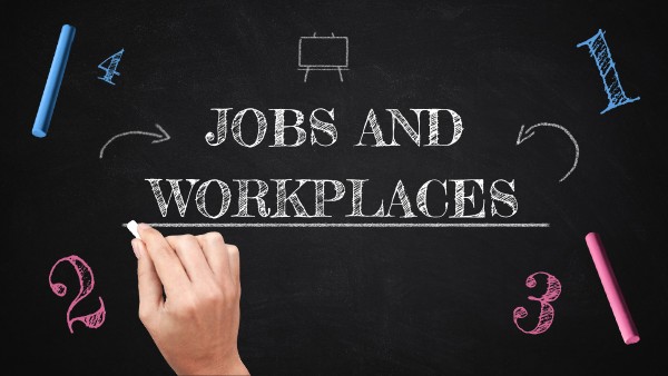 PRESENT SIMPLE TENSE / JOBS AND WORKPLACES | Genially