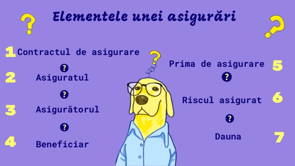 Elementele unei asigurări