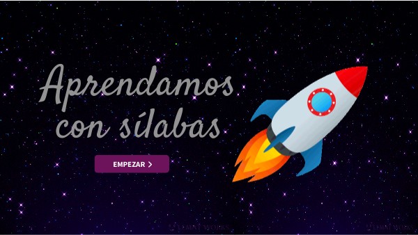 APRENDAMOS CON SILABAS