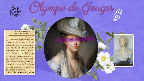 PRESENTACIÓN Olympe de Gouges . Francés | Genially