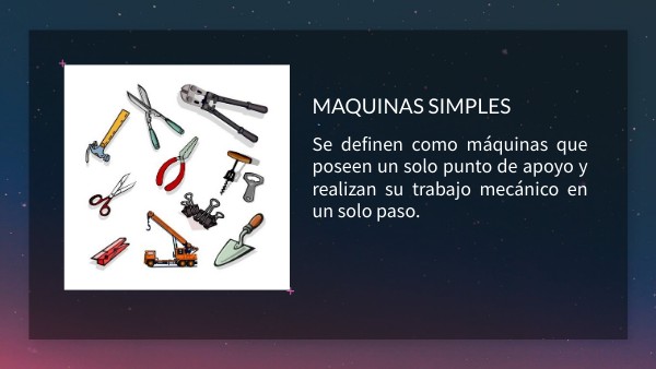 Maquinas simples | Genially