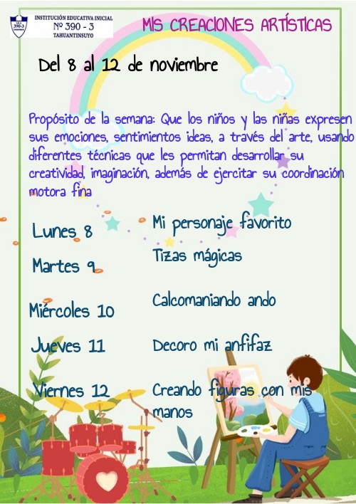 Mis creaciones artísticas