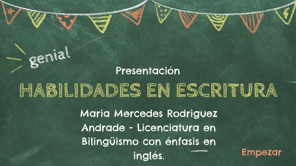 Habilidades en escritura | Genially