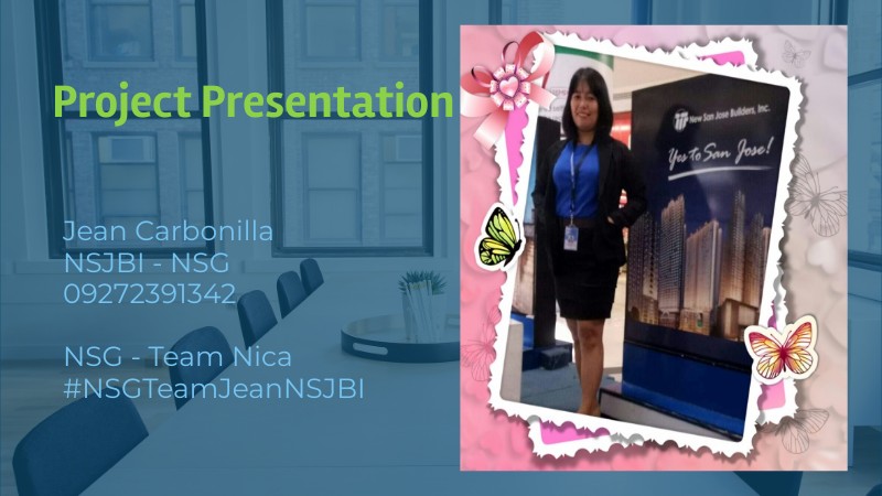 FORMAL PRESENTATION