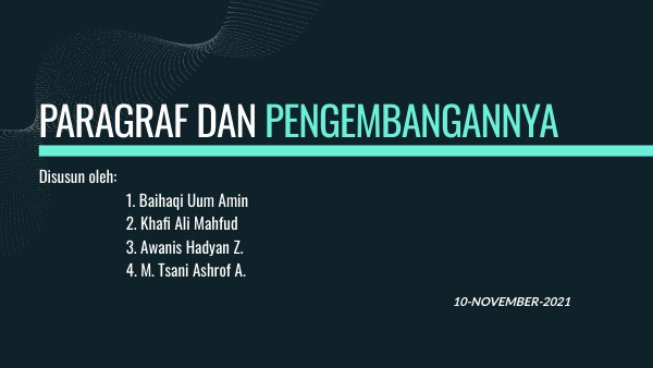 PARAGRAF DAN PENGEMBANGANNYA | Genially