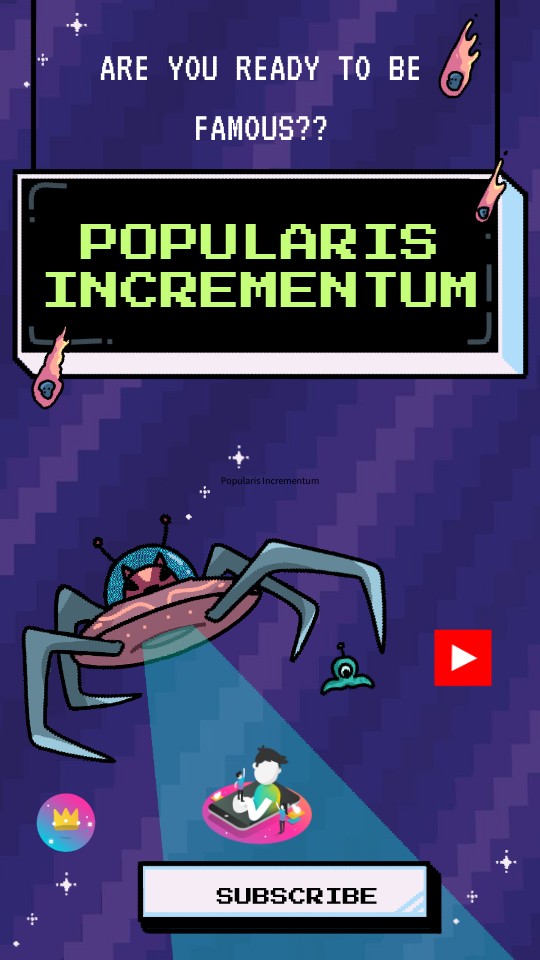 PIXEL SPACE POST | Genially