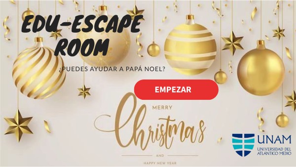 Edu - Escape Room Ayuda a Papá Noel Aprendizaje FP