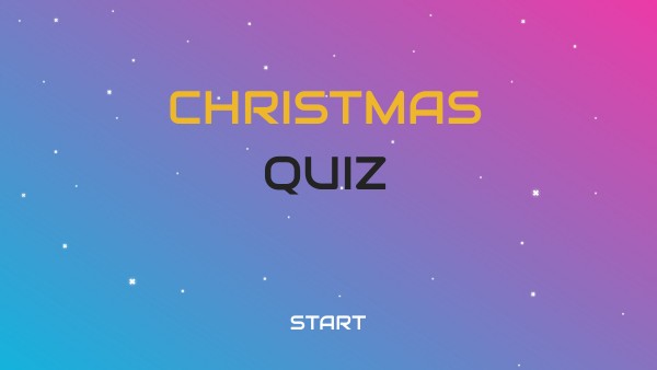 Christmas QUIZ