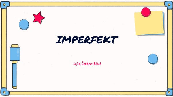 Imperfekt | Genially