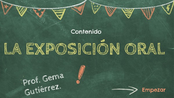 La Exposición oral | Genially