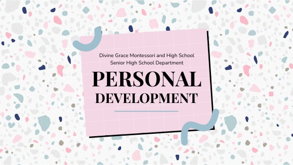 PERSONAL DEVELOPMENT