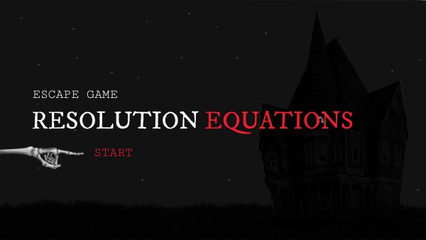Escape Game Equations | Genially