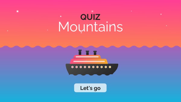 QUIZ MOUNTAINS | Genially