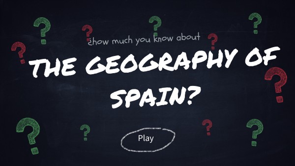geografia de españa
