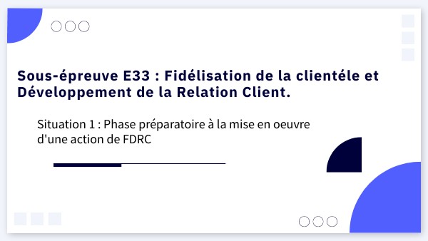 Copie - ORAL E 33 - Situation 1 | Genially