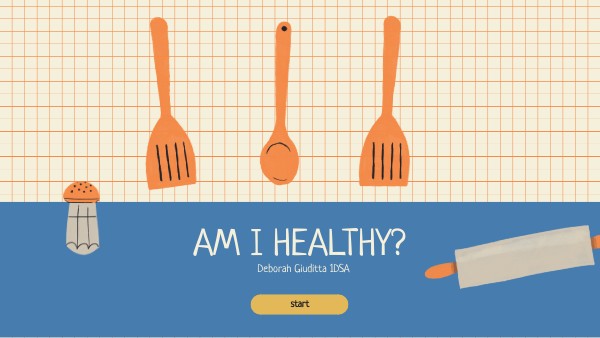 english project "am I healthy?" | Genially