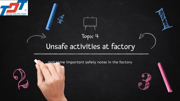 unsafe activities at factory