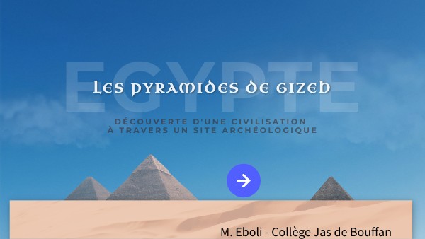 EGYPTE 6emes | Genially