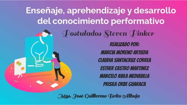 Postulados Steven Pinker | Genially