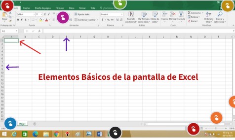 Pantalla principal de Excel | Genially