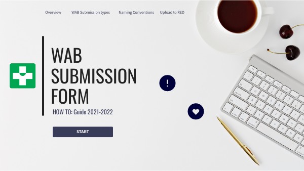 HOW TO: WAB Submission Form | Genially
