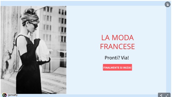 genially moda francese scuola | Genially