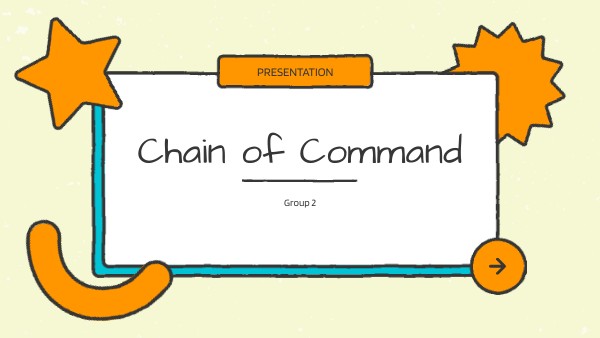 CHAIN OF COMMAND | Genially