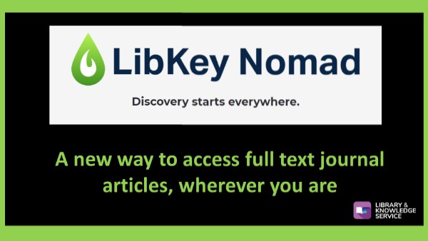 LIBKEY NOMAD | Genially