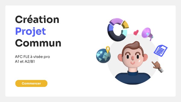 Présentation projets numériques | Genially