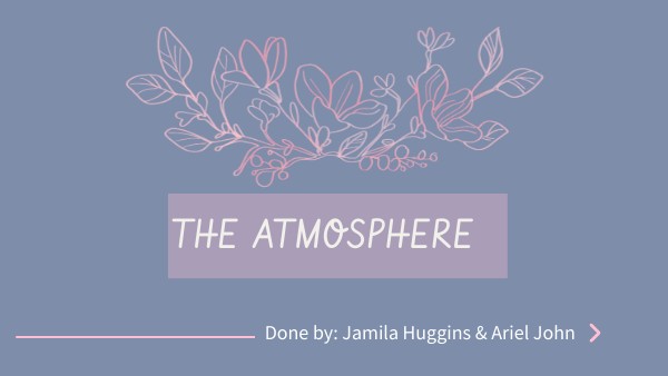 The atmosphere