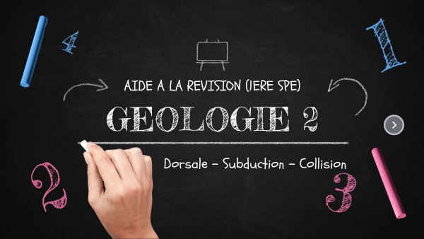 Révision Géologie 2 (1ère spé SVT) | Genially