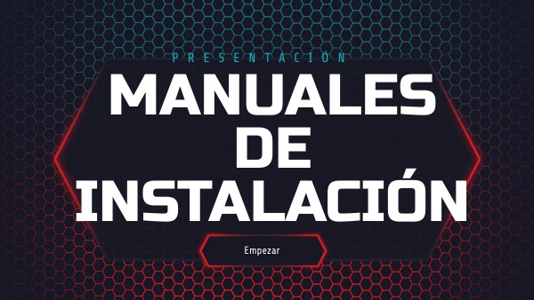 Manuales de instalación | Genially