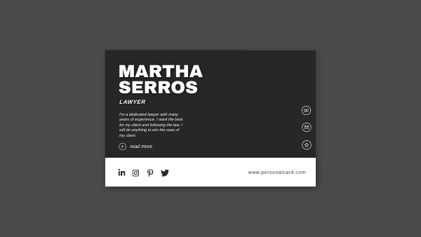 PERSONAL CARD II
