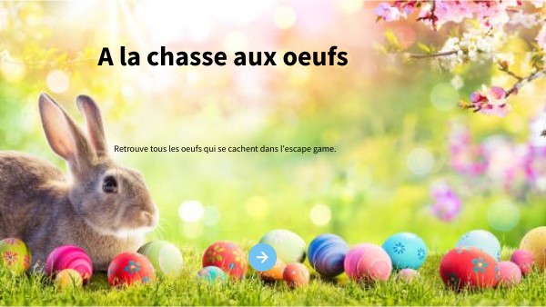 L'escape game de pâques