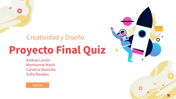 QUIZ GENIAL proyecto eje creatividad | Genially
