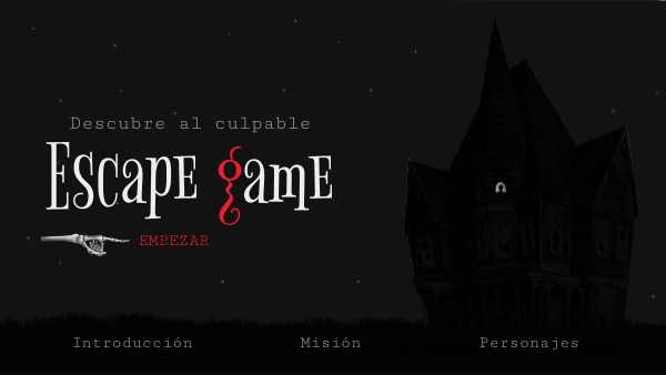 ESCAPE GAME TERROR