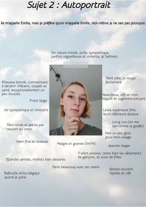 Autoportrait | Genially